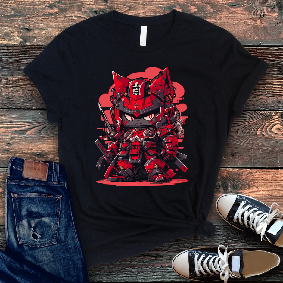 Samurai Cat T-Shirts – OsakaCat