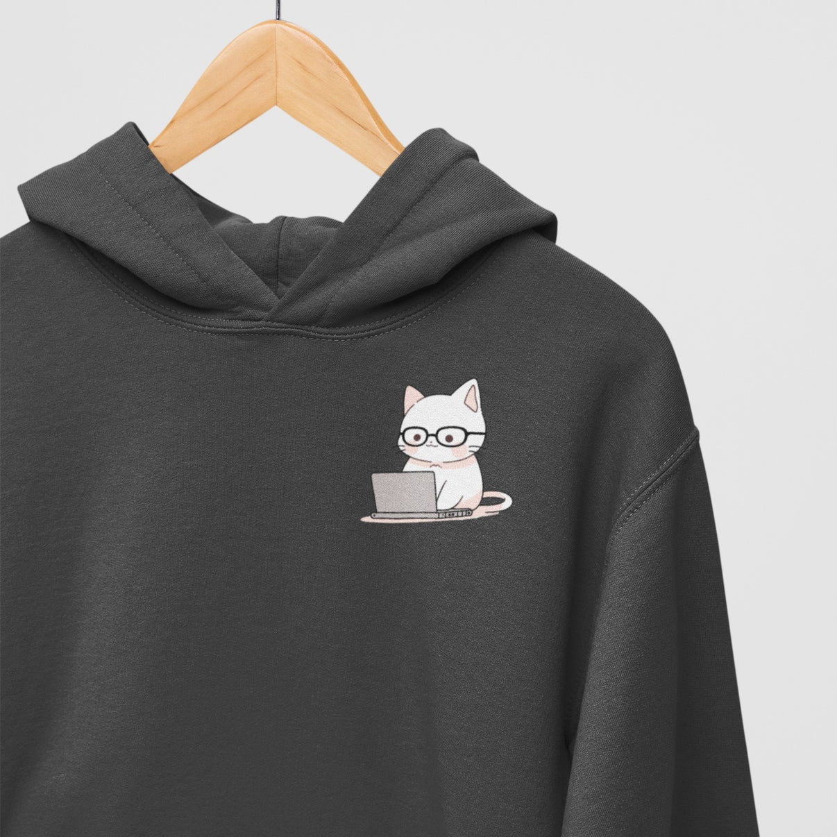 Nerd-Mode Engaged: The Geeky Cat Hoodie – OsakaCat